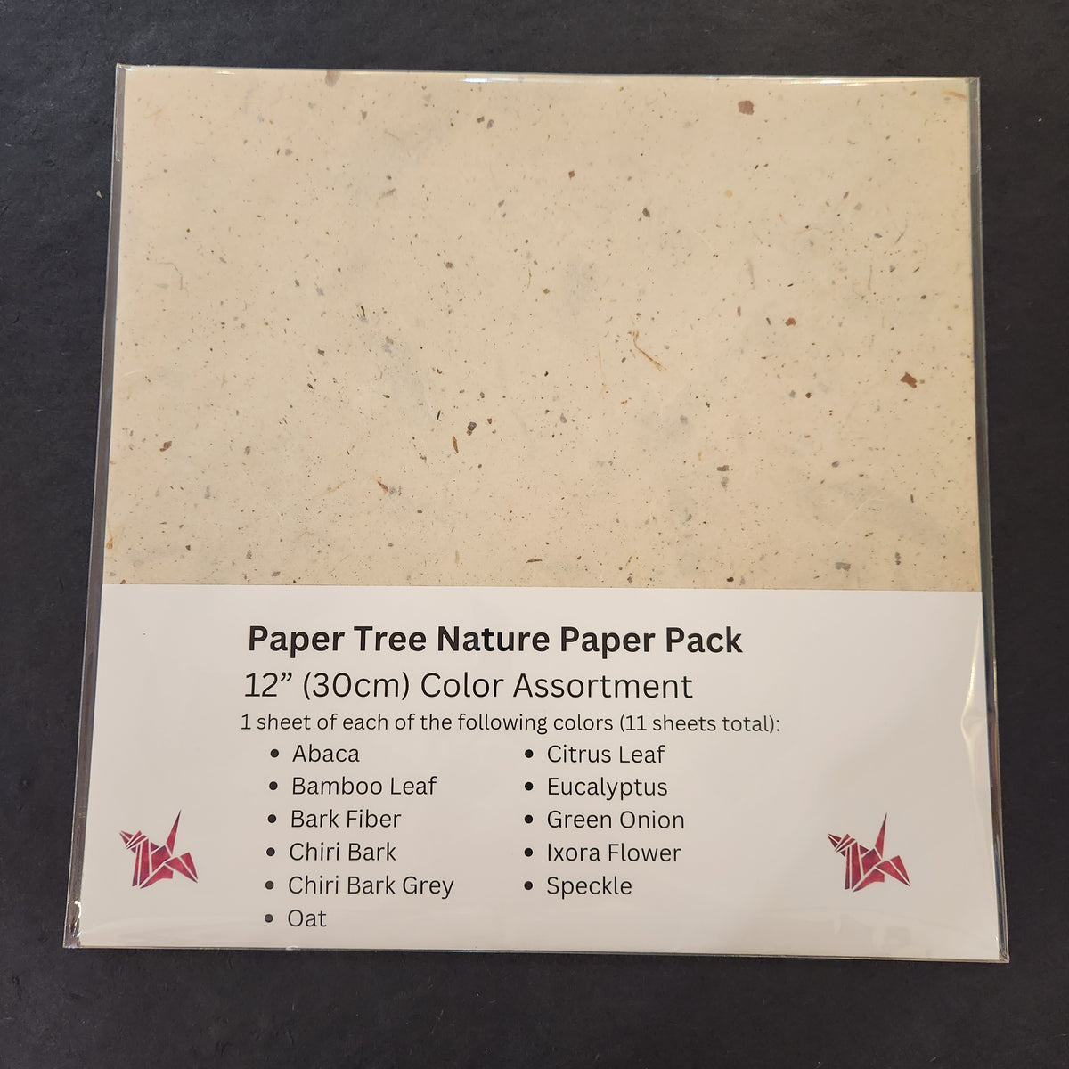 Nature Paper 12" Assortment Pack – Paper Tree - The Origami Store