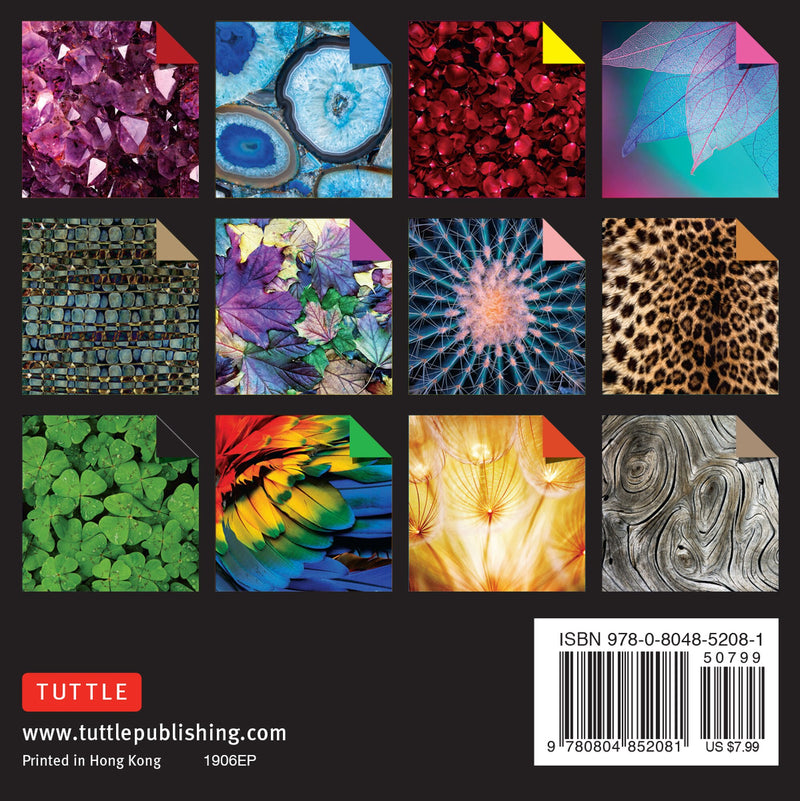 300 Sheets Nature Photo Patterns Origami Paper – Paper Tree - The ...