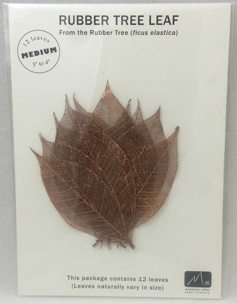 Rubber Tree Leaves - Copper – Paper Tree - The Origami Store