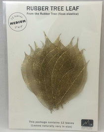 Rubber Tree Leaves - Gold – Paper Tree - The Origami Store