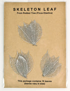 Rubber Tree Leaves - Silver – Paper Tree - The Origami Store