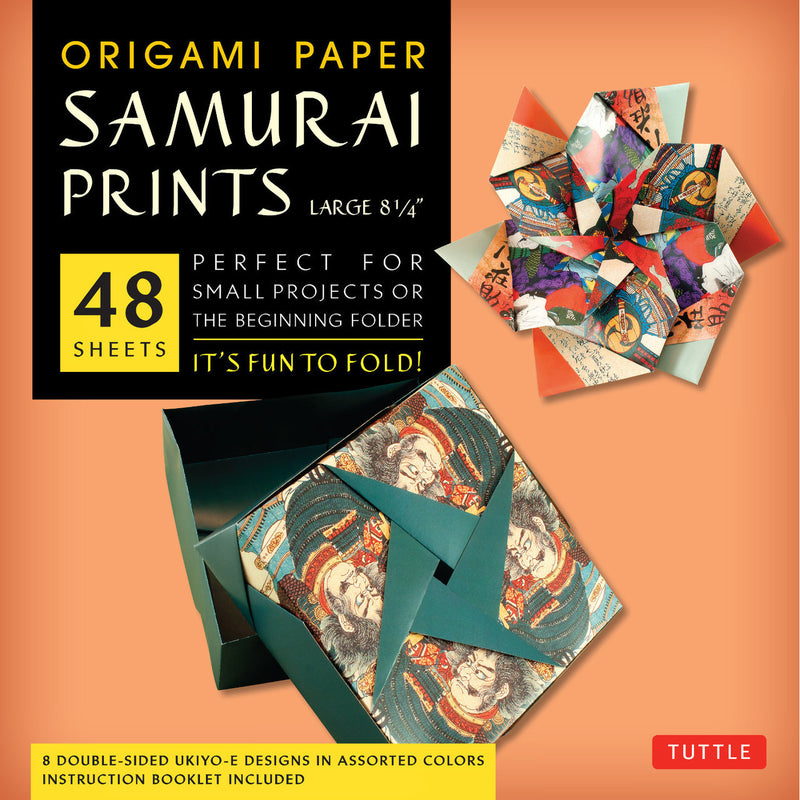 Large Samurai Prints Origami Paper – Paper Tree - The Origami Store