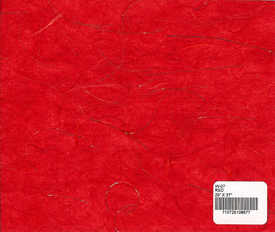 Wealth Unryu Paper - Red – Paper Tree - The Origami Store