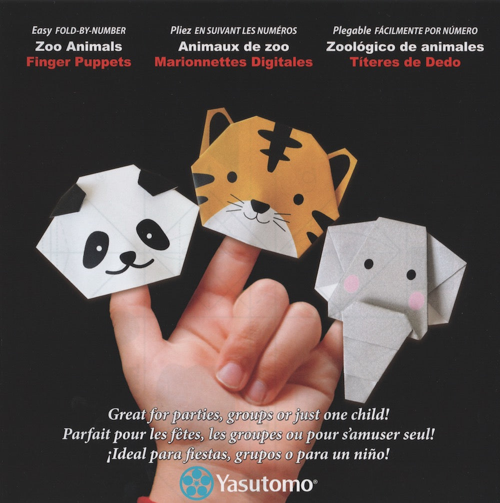Fold by Numbers - Zoo Animals – Paper Tree - The Origami Store